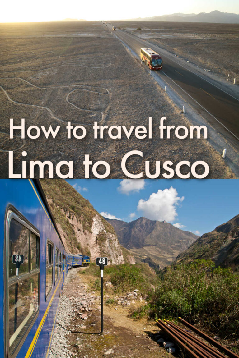 How to travel from Lima to Cusco by bus [+ train and flight tips ...
